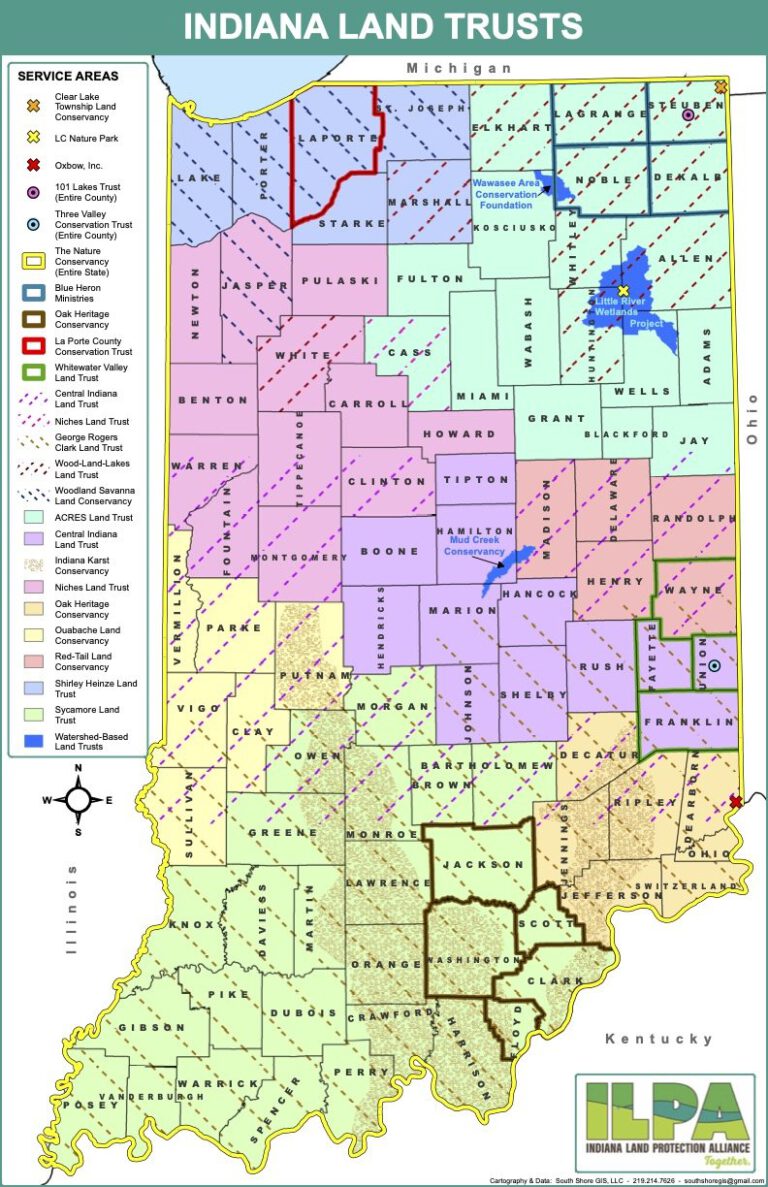 Service Area Map - ILPA